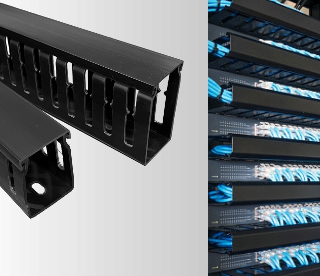 NUEVO Organizador para Cableado Estructurado en Racks - Hoyos